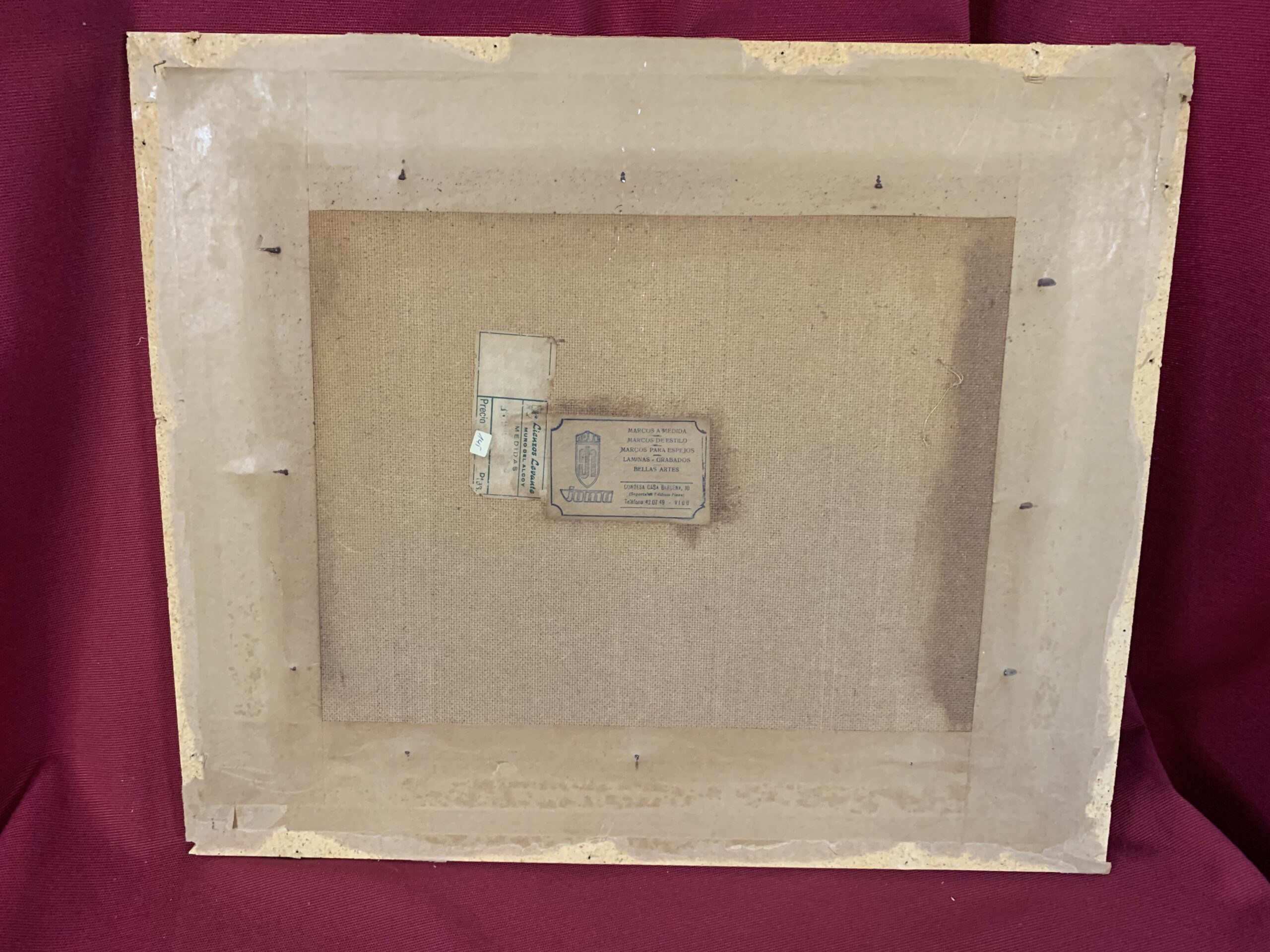 CUADROS: OLEO SOBRE TABLA AUTOR FINUCHA - El Desván de Úrsula